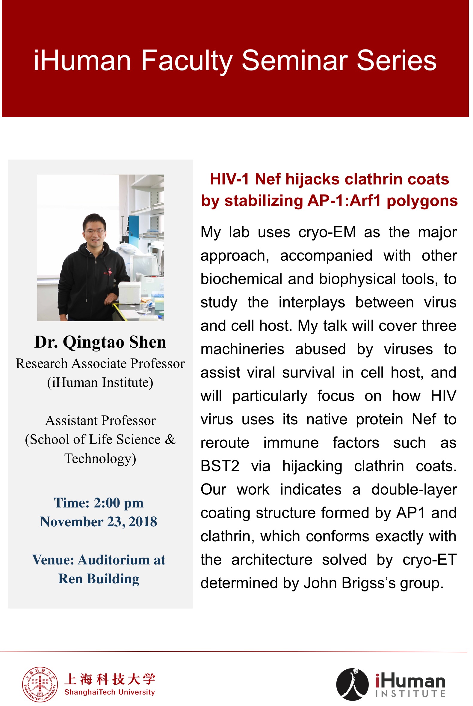 HIV-1 Nef hijacks clathrin coats by stabilizing AP-1: Arf1 polygons